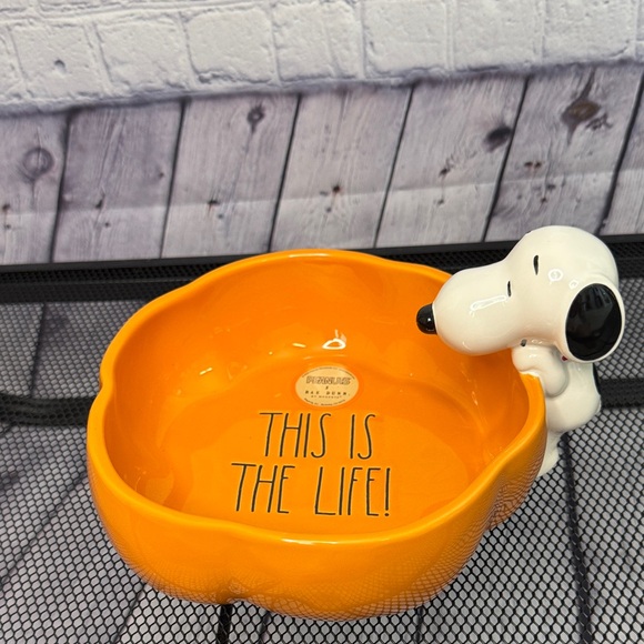 Rae Dunn | Dog | Rae Dunn Dog Bowl With Snoopy | Poshmark